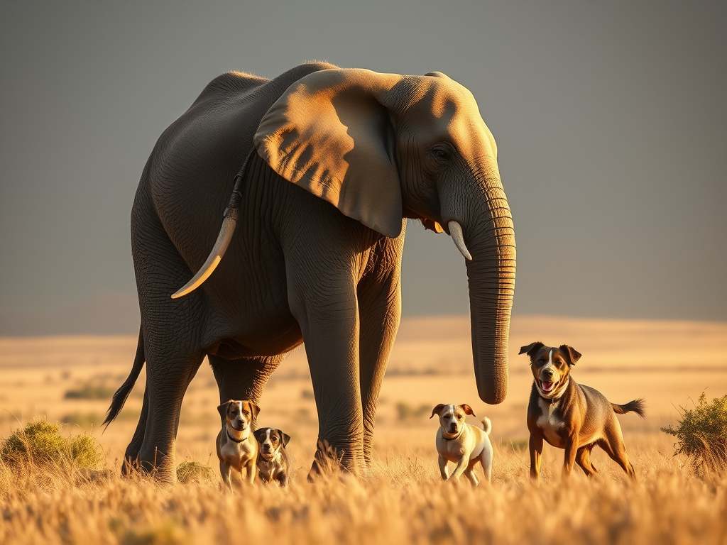 The Elephant and the Dog: A Timeless Lesson in Patience and Purpose ...